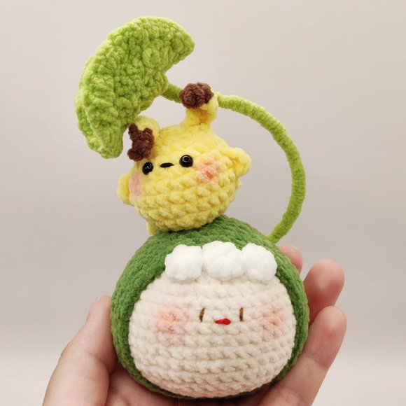 Handmade | Toys | Handmade Amigurumi Crochet Baby Pikachu | Poshmark
